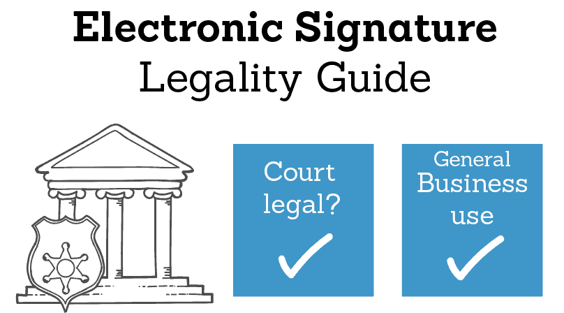 ESignature Law Getting A Legal Signature On Documents Signable